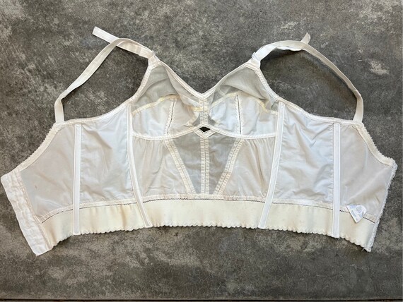 Vintage Water Bali Bow Bra 1130 1950's White Light Bo… - Gem