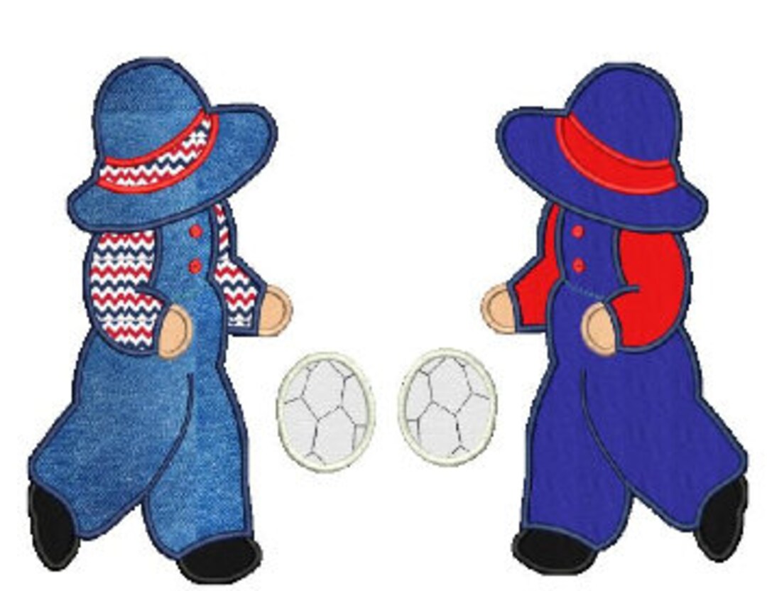 Soccer Sam Applique Embroidery Designs,1 Design,8 Formats(dst,exp,jef ...