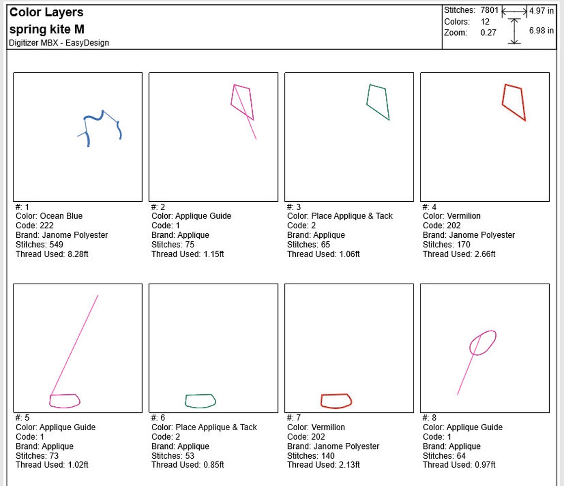 Sam Overall Bill Kite Machine Embroidery Applique Design4 - Etsy