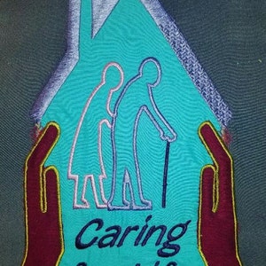 Nursing Home Design1 Machine Embroidery Applique,4 Sizes,8 Formats(dst ...