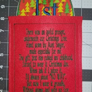 Ugly Sweater Ornament and Poem Machine Embroidery Applique,2 Designs,4 ...