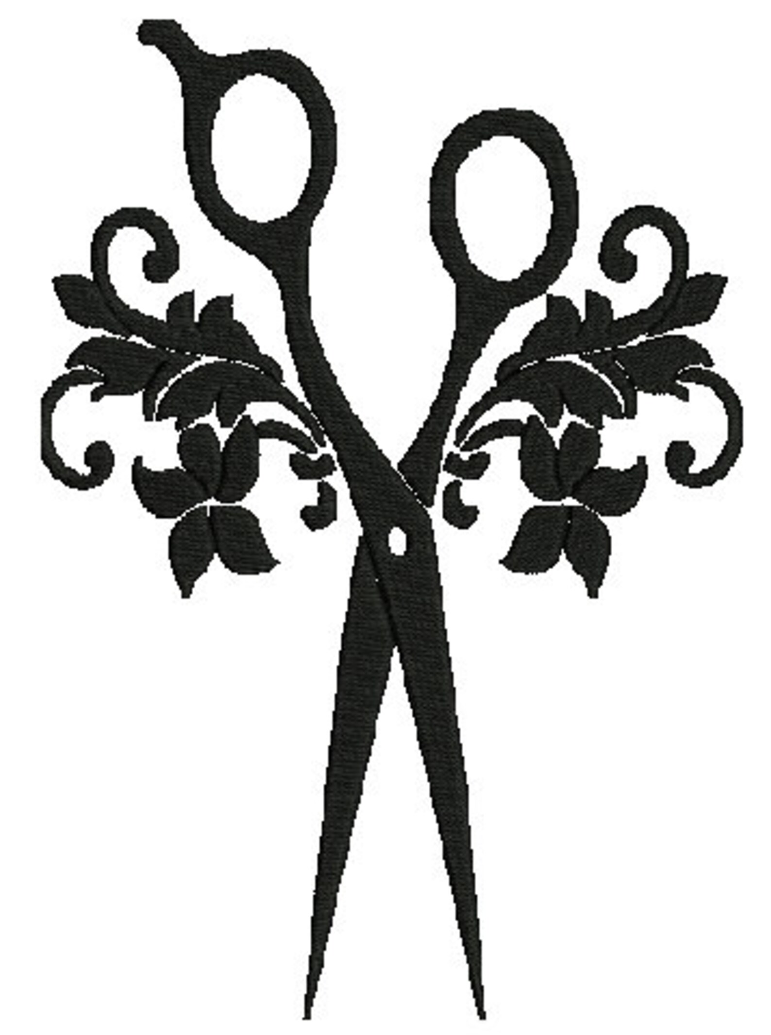 Scissor Fancy Design 4 Sizes 8 Formats - Etsy