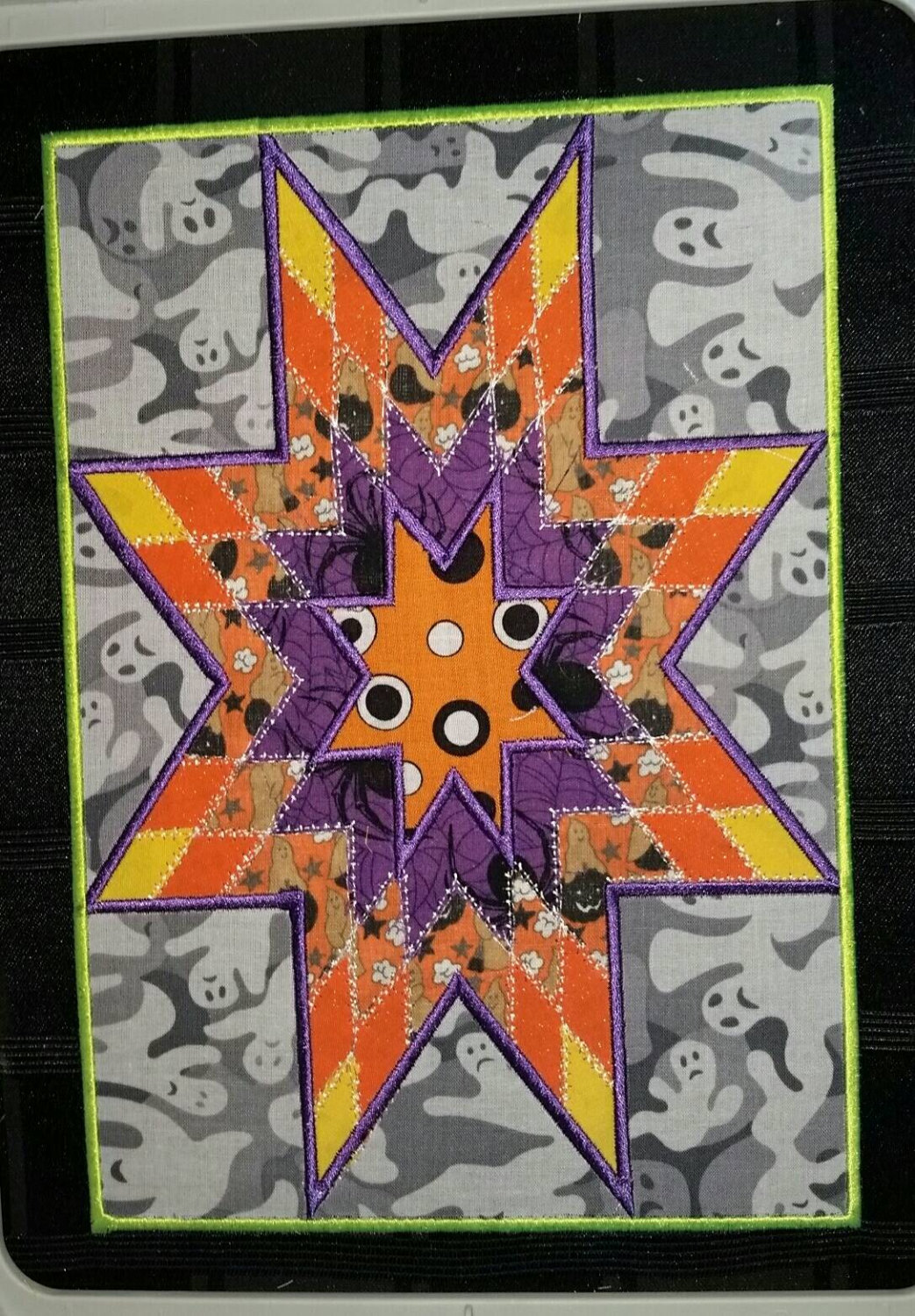 Quilt Block 2 Embroidery Applique Design,4 Sizes,8 Formats(dst,exp,jef ...