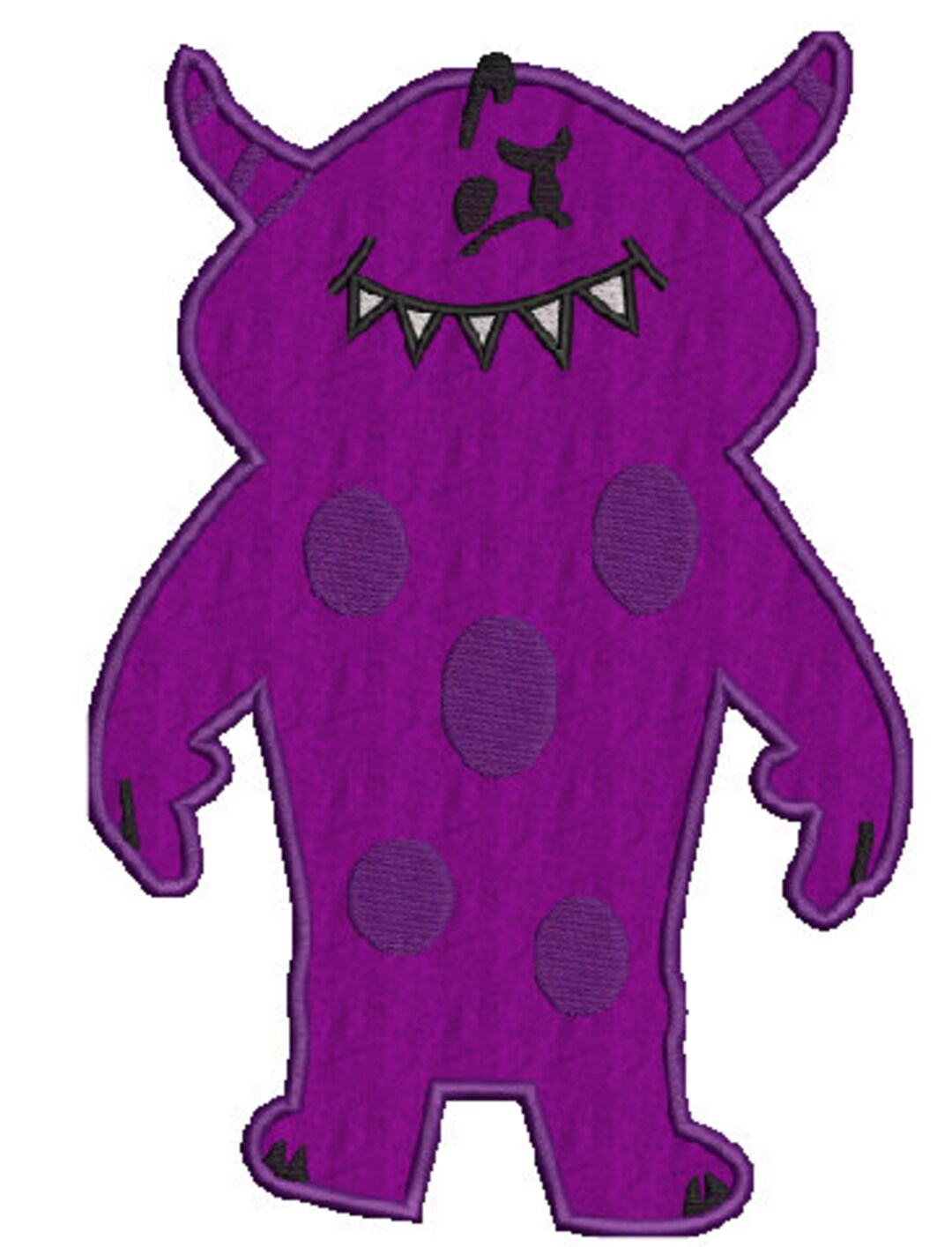 Kids Monster Machine Embroidery Applique,4 Sizes,8 Formats(dst,exp,jef ...