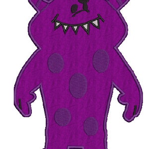 Kids Monster Machine Embroidery Applique,4 Sizes,8 Formats(dst,exp,jef ...