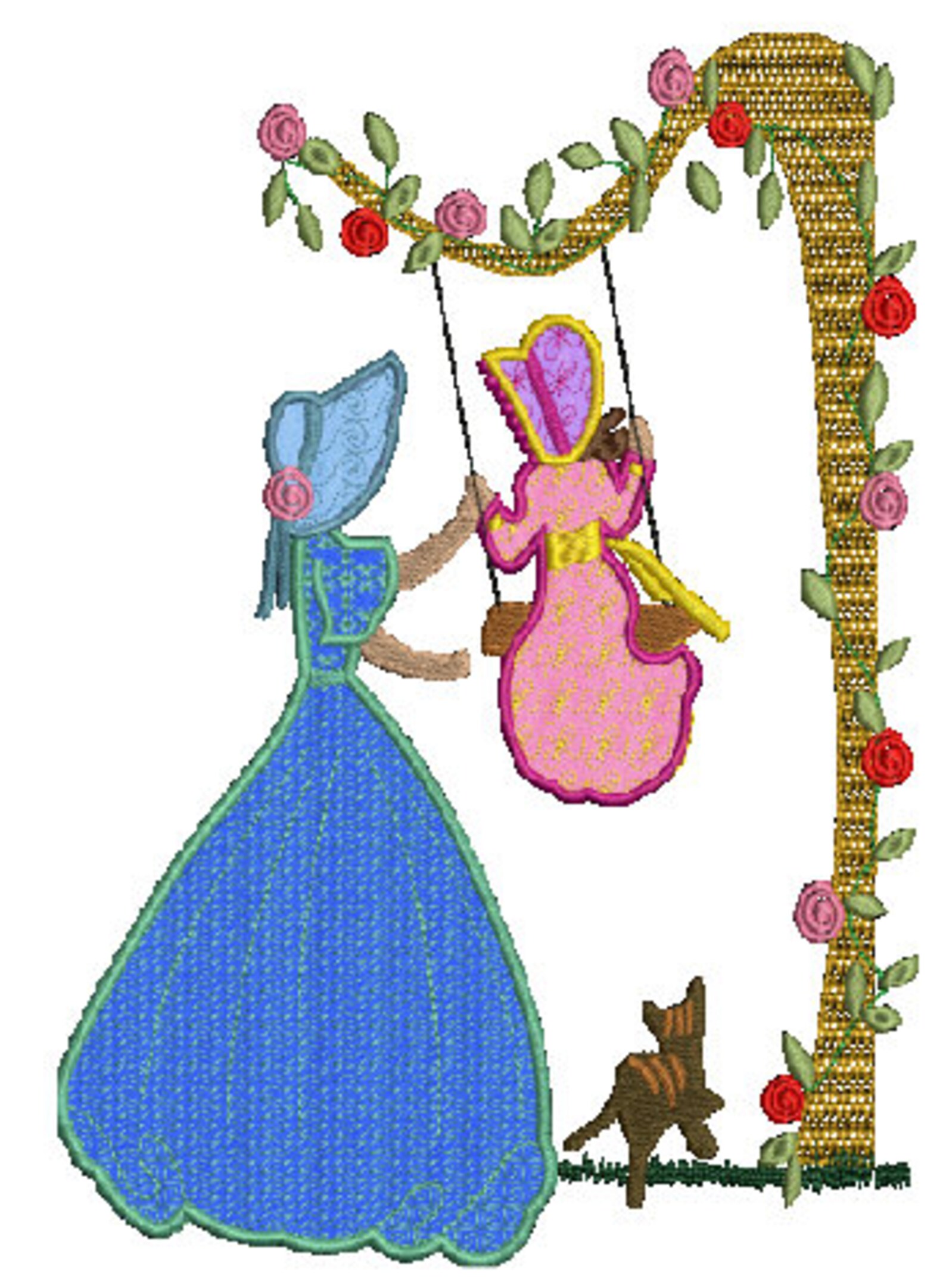 1 Design17 Colorwork Machine Embroidery Applique 8 | Etsy