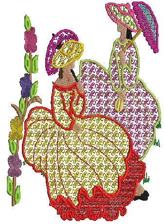 2 Designs colorwork machine embroidery set d 3 designs8 | Etsy