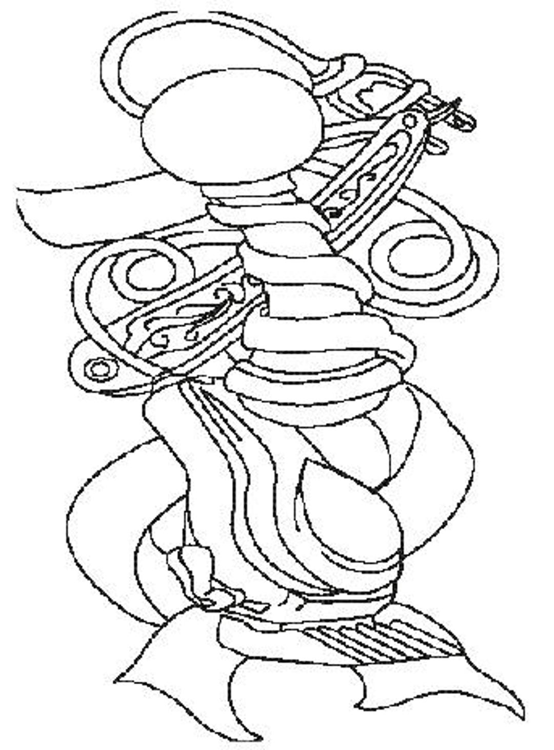 Barber All Design Outline 1 Pattern 8 Formatspes Dst Hus - Etsy