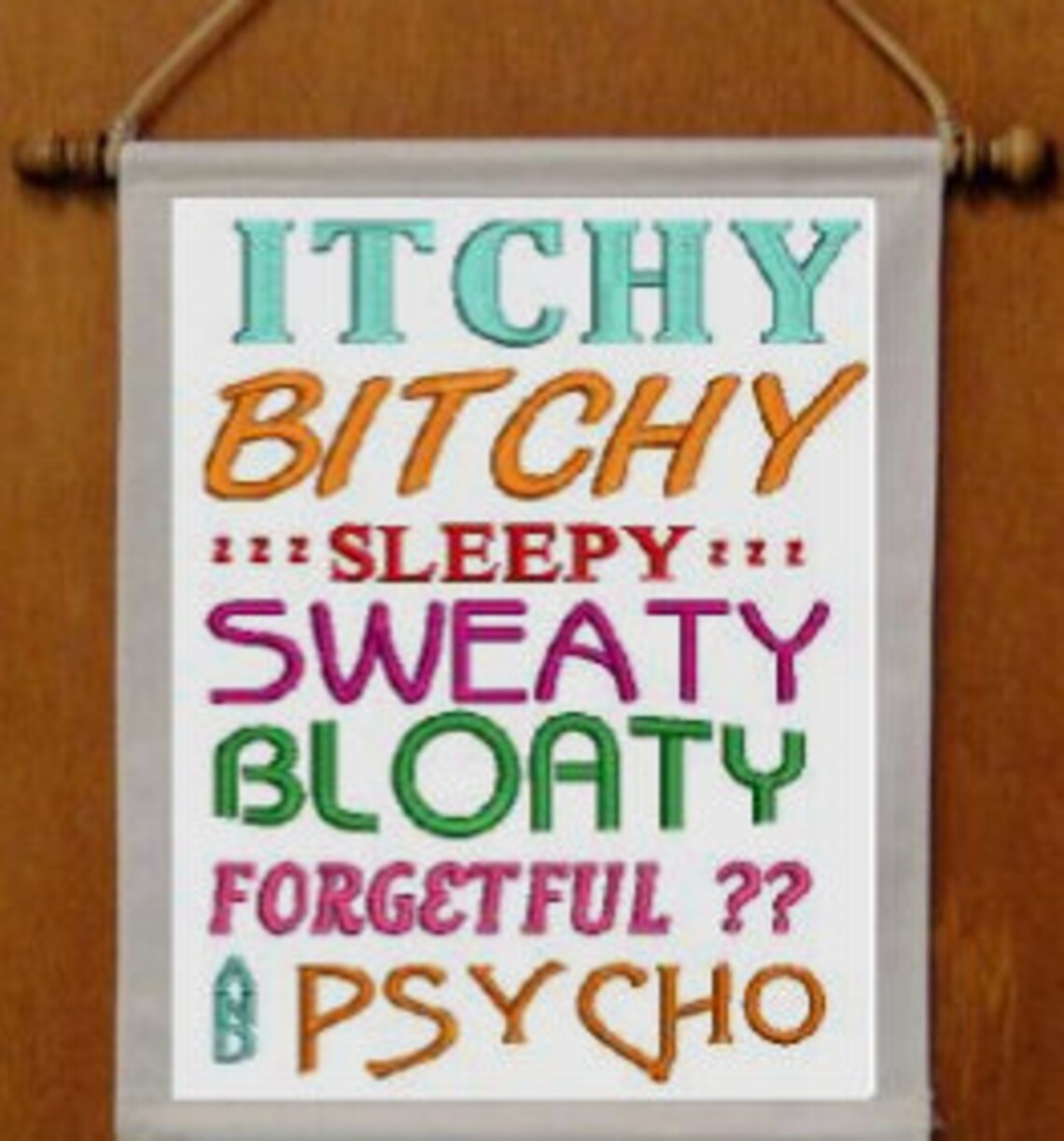 7 Dwarves of Menopause Wording Machine Embroidery 4 Sizes8 - Etsy