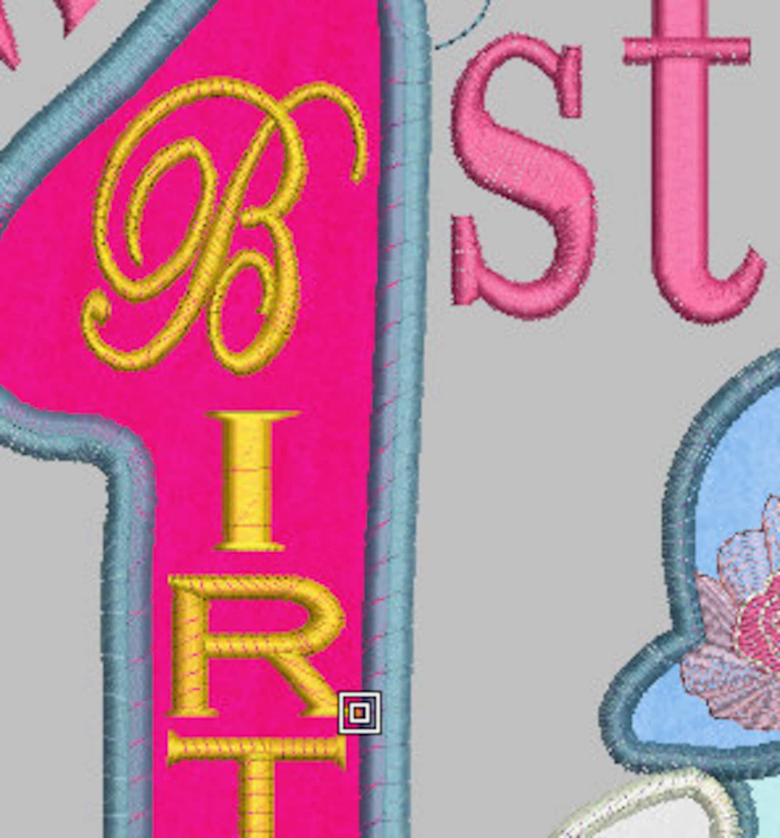 My First Princess1 Birthday Embroidery Applique 4 Sizes8 - Etsy