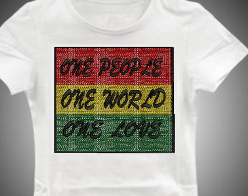 One Love Machine Embroidery Motif Fill4 Sizes8 | Etsy
