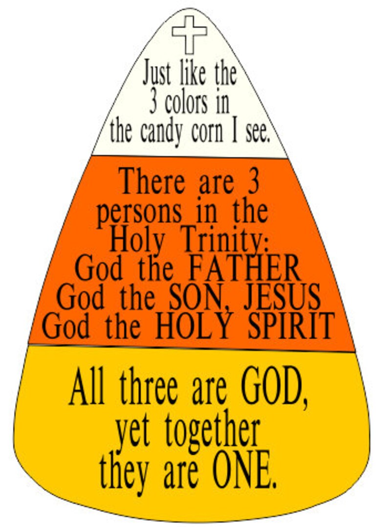 Candy Corn Trinity Machine Embroidery Motif Fill4 Sizes8 - Etsy