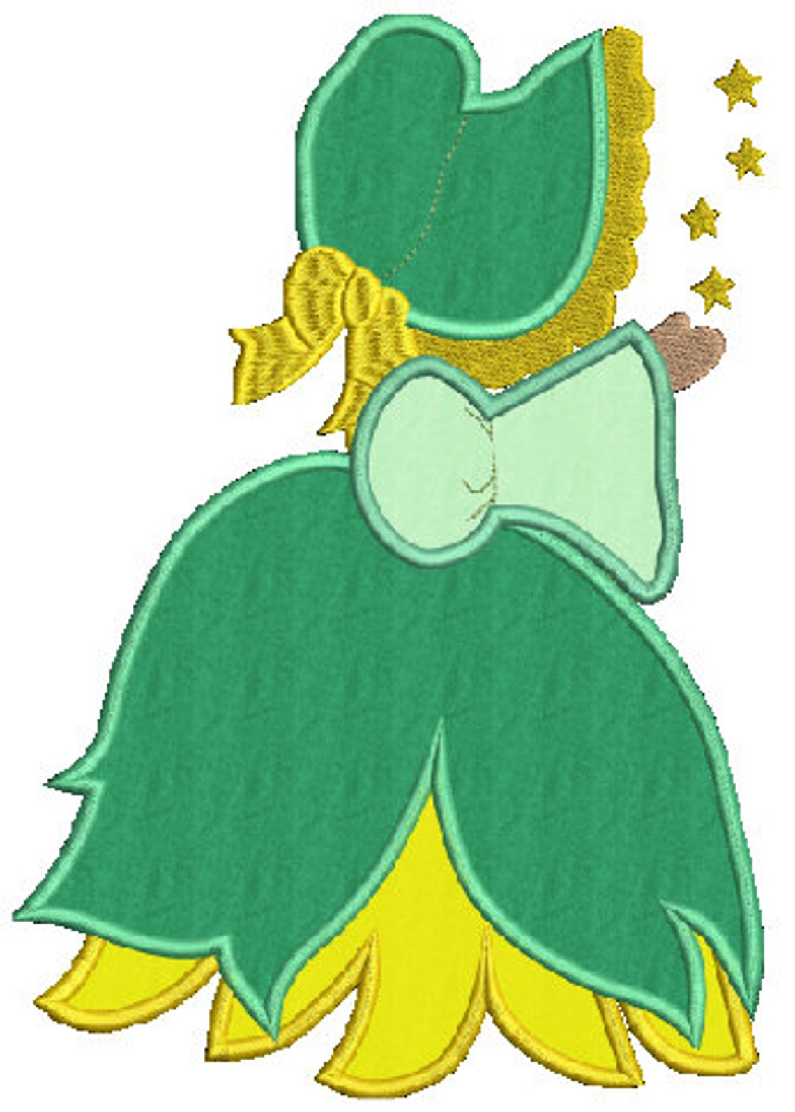 Set of 6 Princess Sue Machine Embroidery Applique4 Sizes8 - Etsy