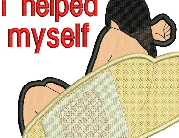 Mental Health Design 11 Helped Myself Machine Embroidery - Etsy