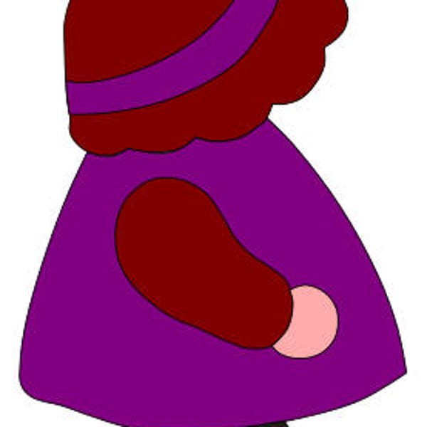 Sunbonnet Sue Svg - Etsy