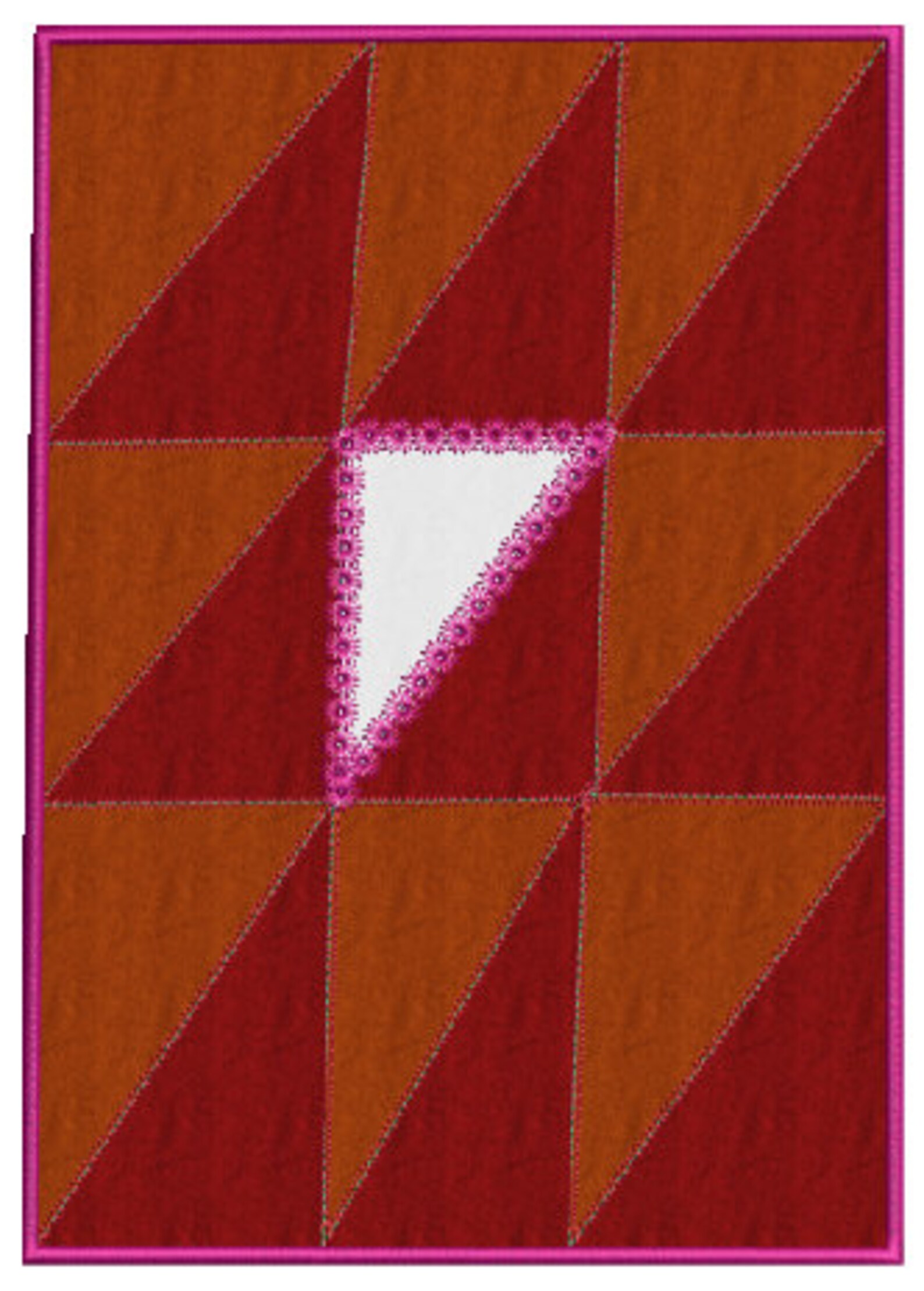 Design 17 Quilt Block Embroidery Applique Design, 4 Sizes, 8 Formats ...