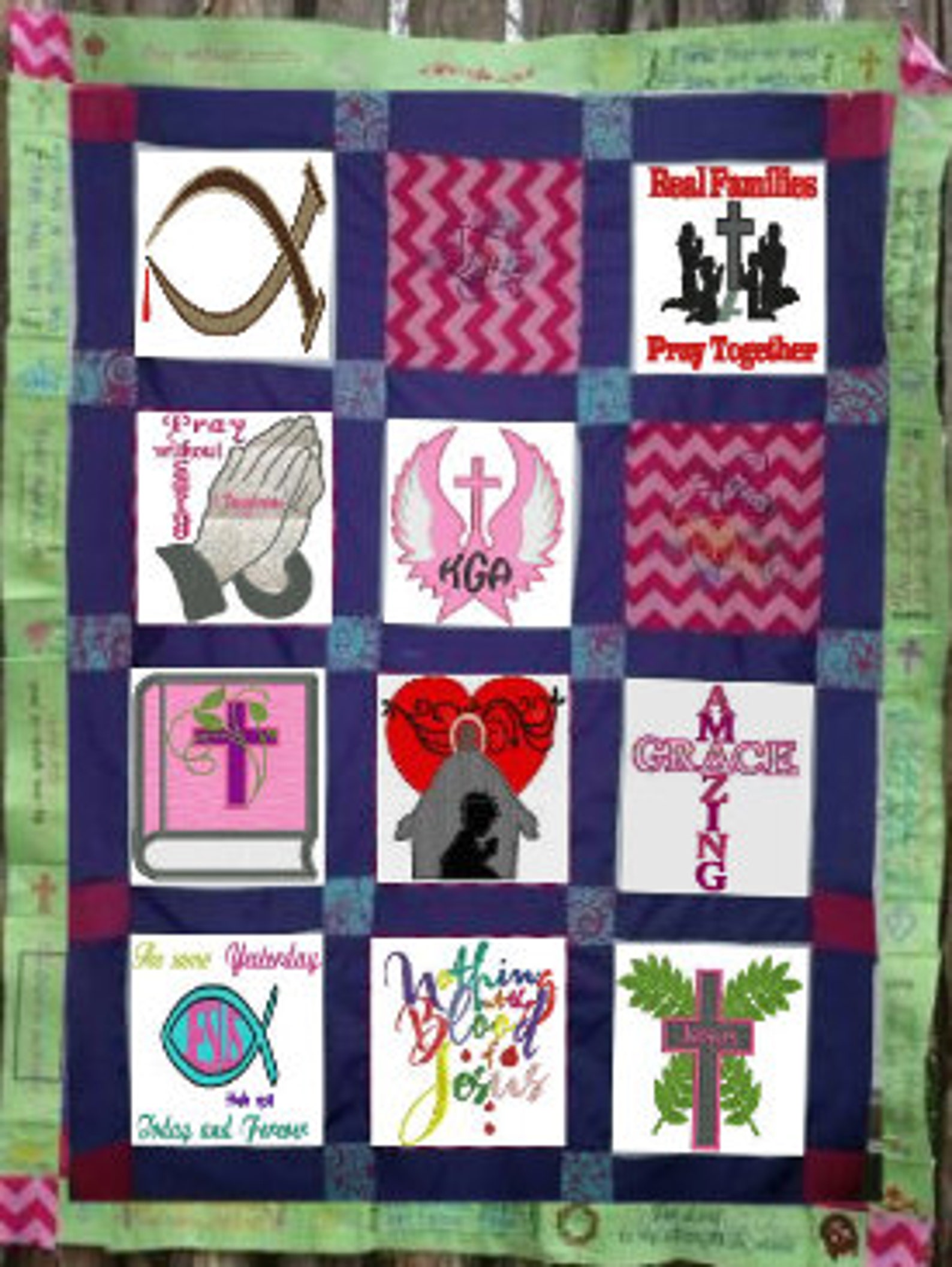 Jesus & Child Applique Machine Embroidery Applique Design4 | Etsy