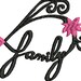 Infinity Family Applique Design 4 Sizes8 - Etsy