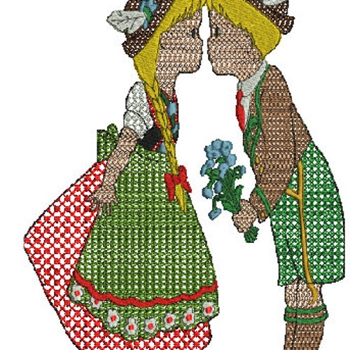 Traditional Hungarian Machine Embroidery Design 2 Sizes | Etsy