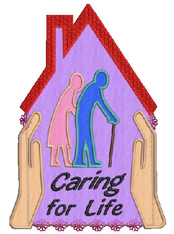 Nursing Home Design1 Machine Embroidery Applique,4 Sizes,8 Formats(dst ...