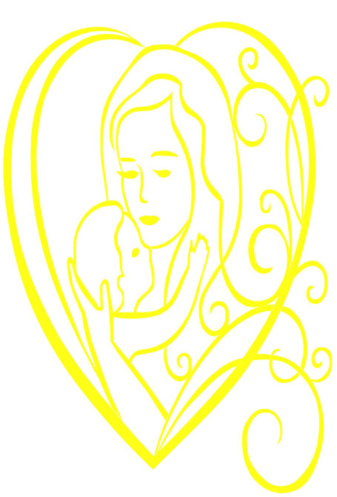 Mother Child Family Embroidery Design 4 Sizes 8 - Etsy