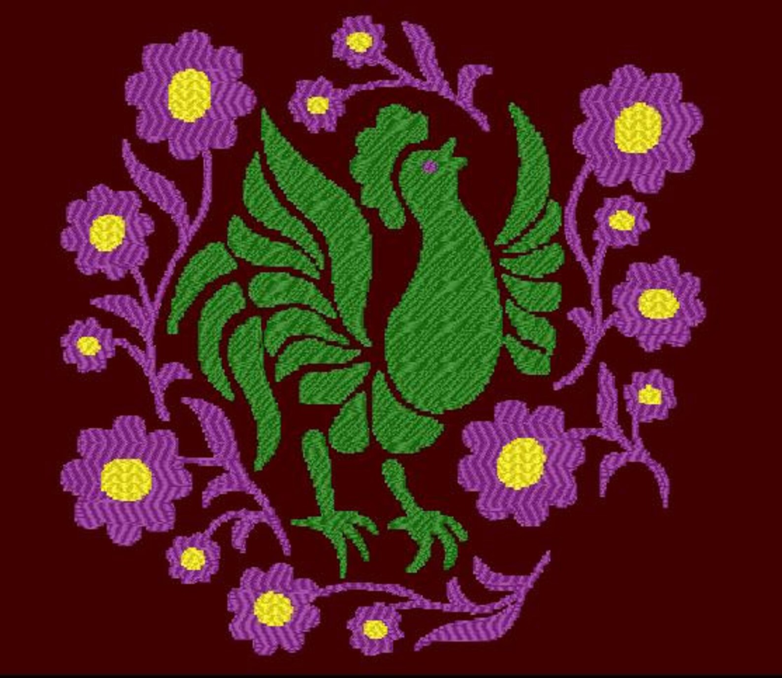 3 Rooster-chicken designs 8 formats | Etsy