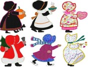 Christmas Nativity Silhouettes Digital Art Set Clipart Commercial Use ...