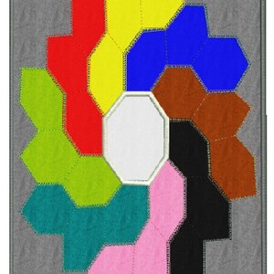 Quilt Path Quilt Block Embroidery Applique, 3 Sizes, 8 Formats(dst,exp ...