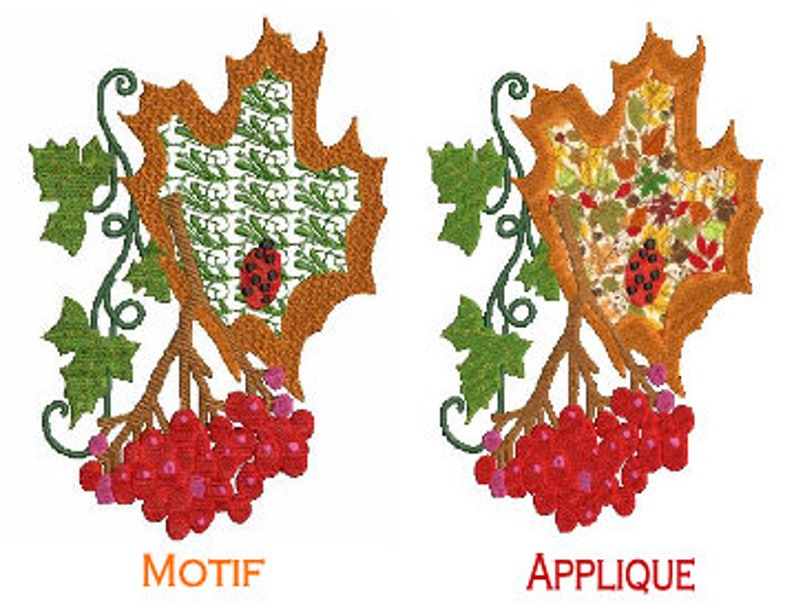 Thanksgiving collection Colorwork Machine Embroidery Design 7 | Etsy