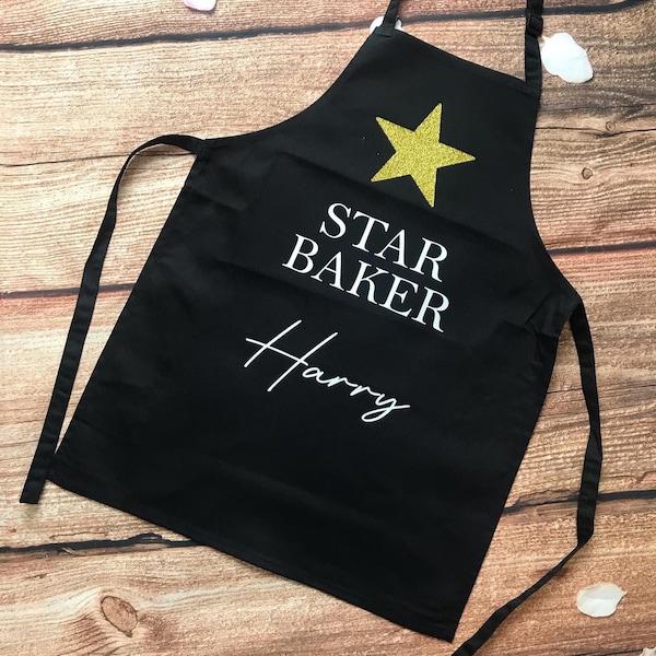 Bake off Star Baker Apron - Etsy UK