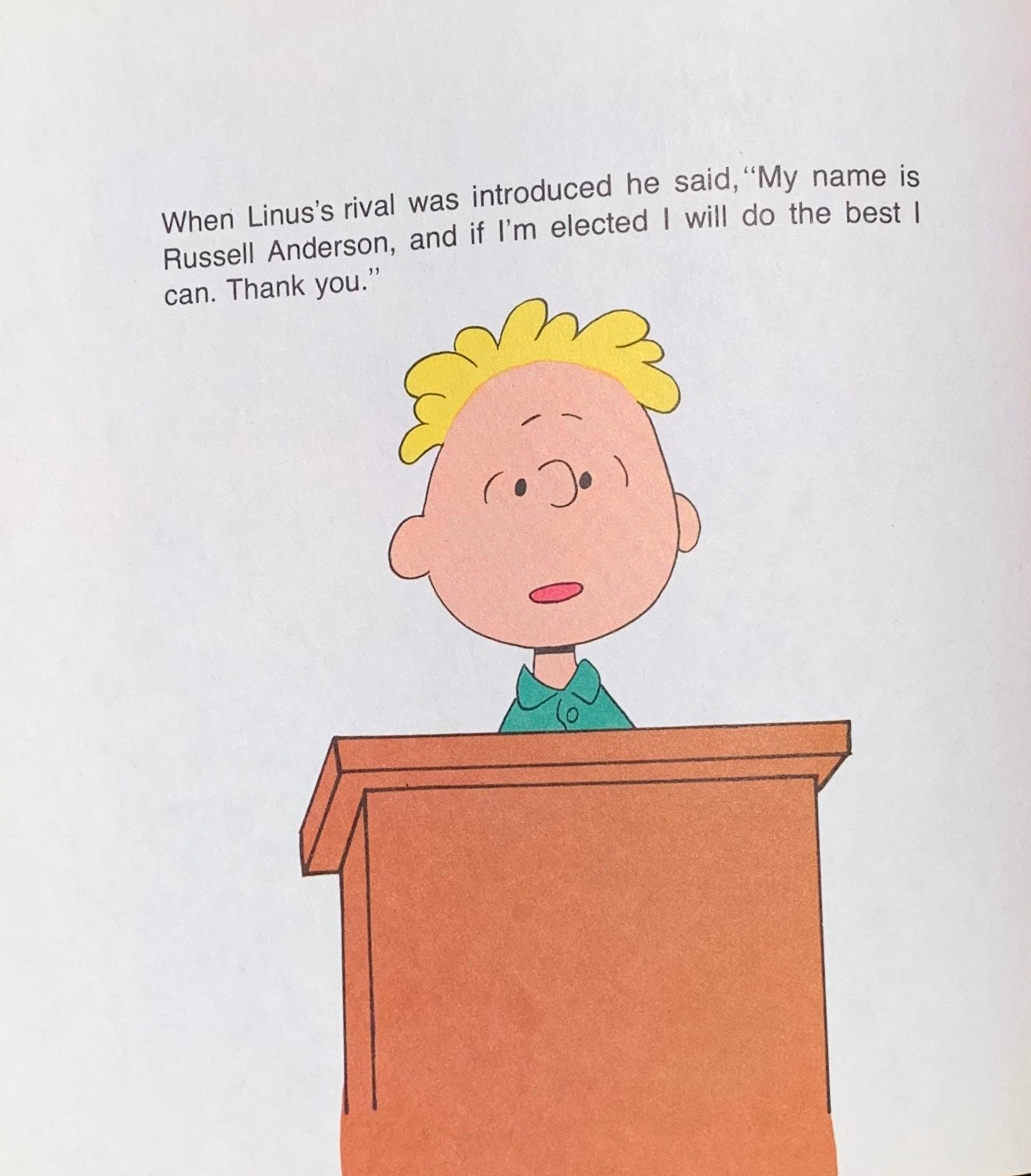 You're Not Elected, Charlie Brown, by Charles M. Schulz, 1973 HB - Etsy