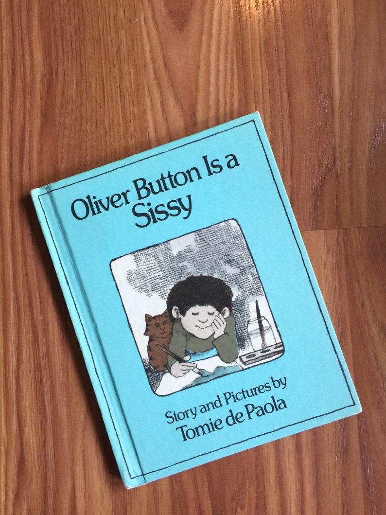 Oliver Button is A Sissy, Tomie De Paola, 1979 - Etsy