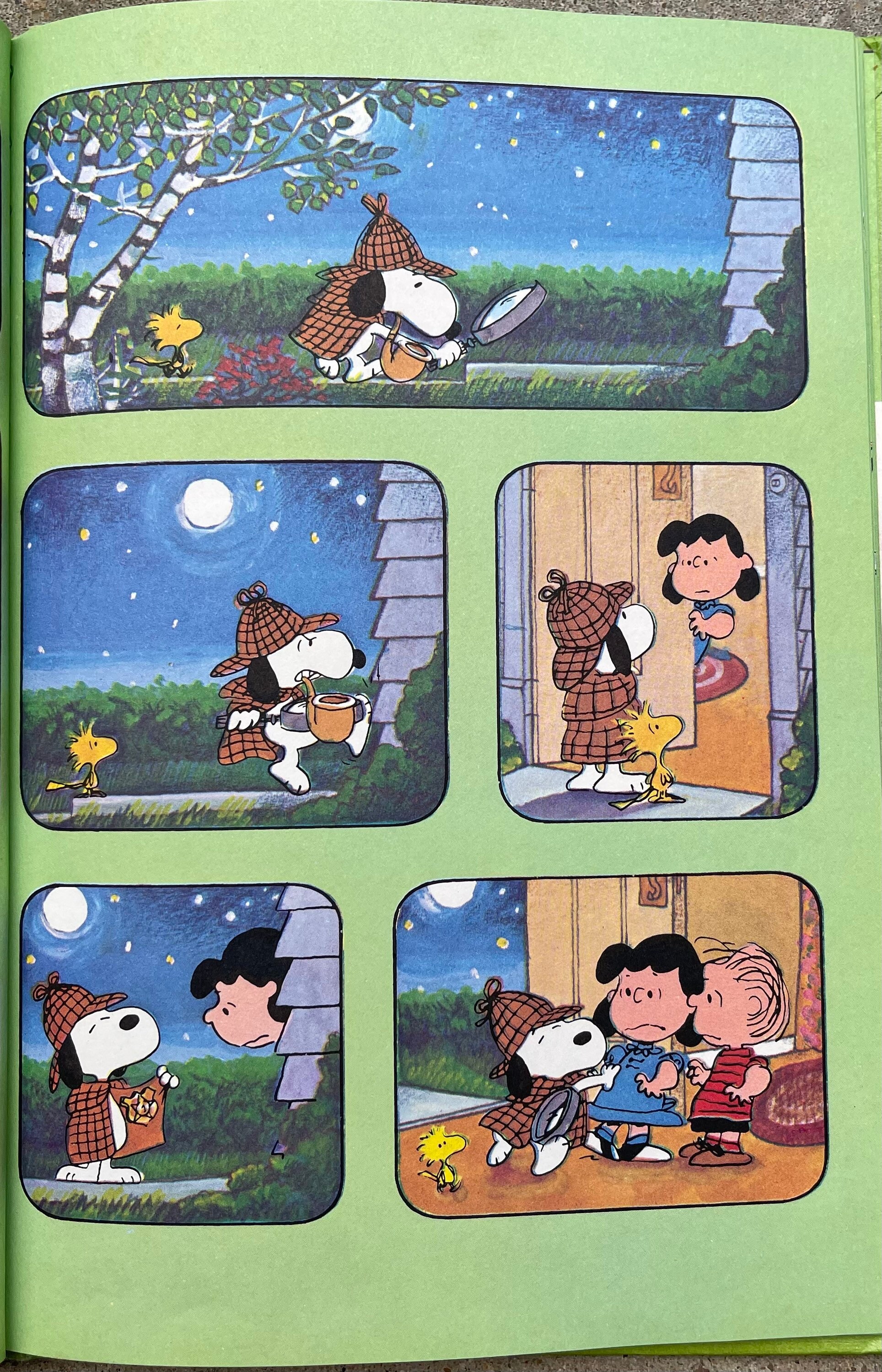 Its A Mystery Charlie Brown by Charles M. Schulz 1975 - Etsy