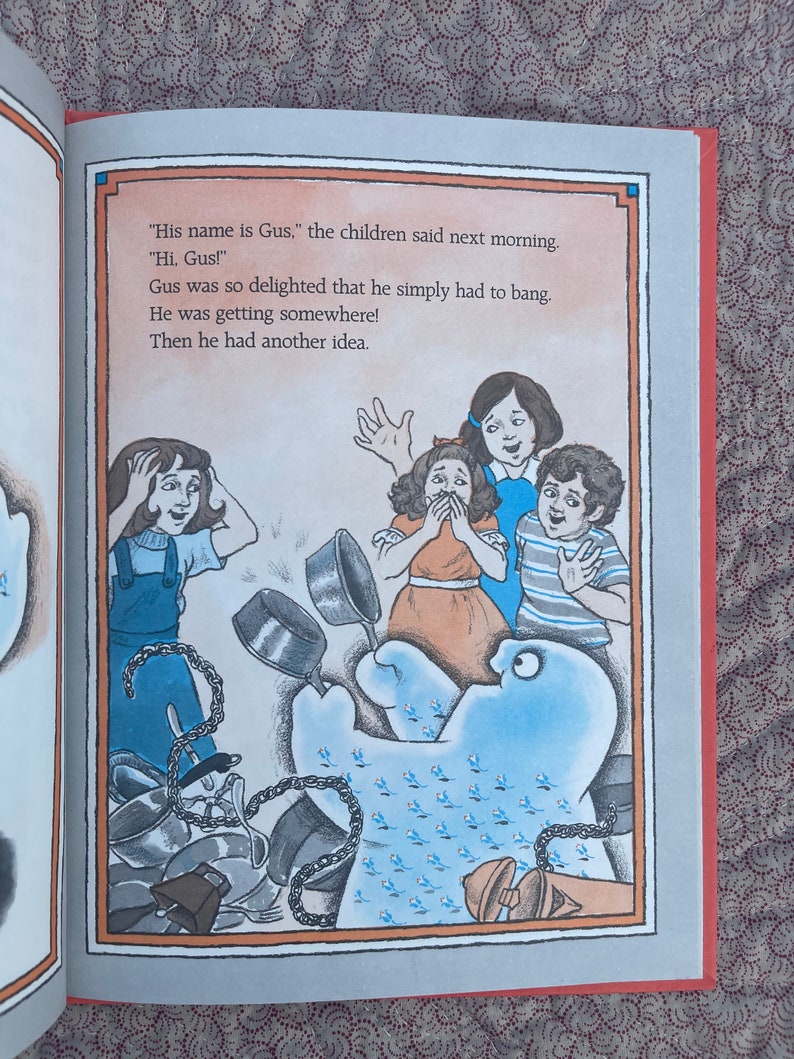 Gus Goes to School, by Jane Thayer, Pictures by Audy Dos Santos, 1982 ...