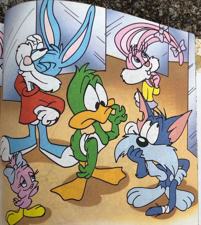 Bugs Bunny Pioneer Tiny Toon Adventures Lost in the Fun - Etsy