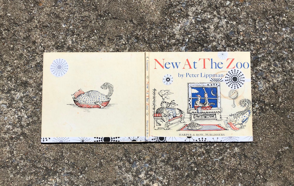 New at the Zoo by Peter Lippman 1969 HB - Etsy
