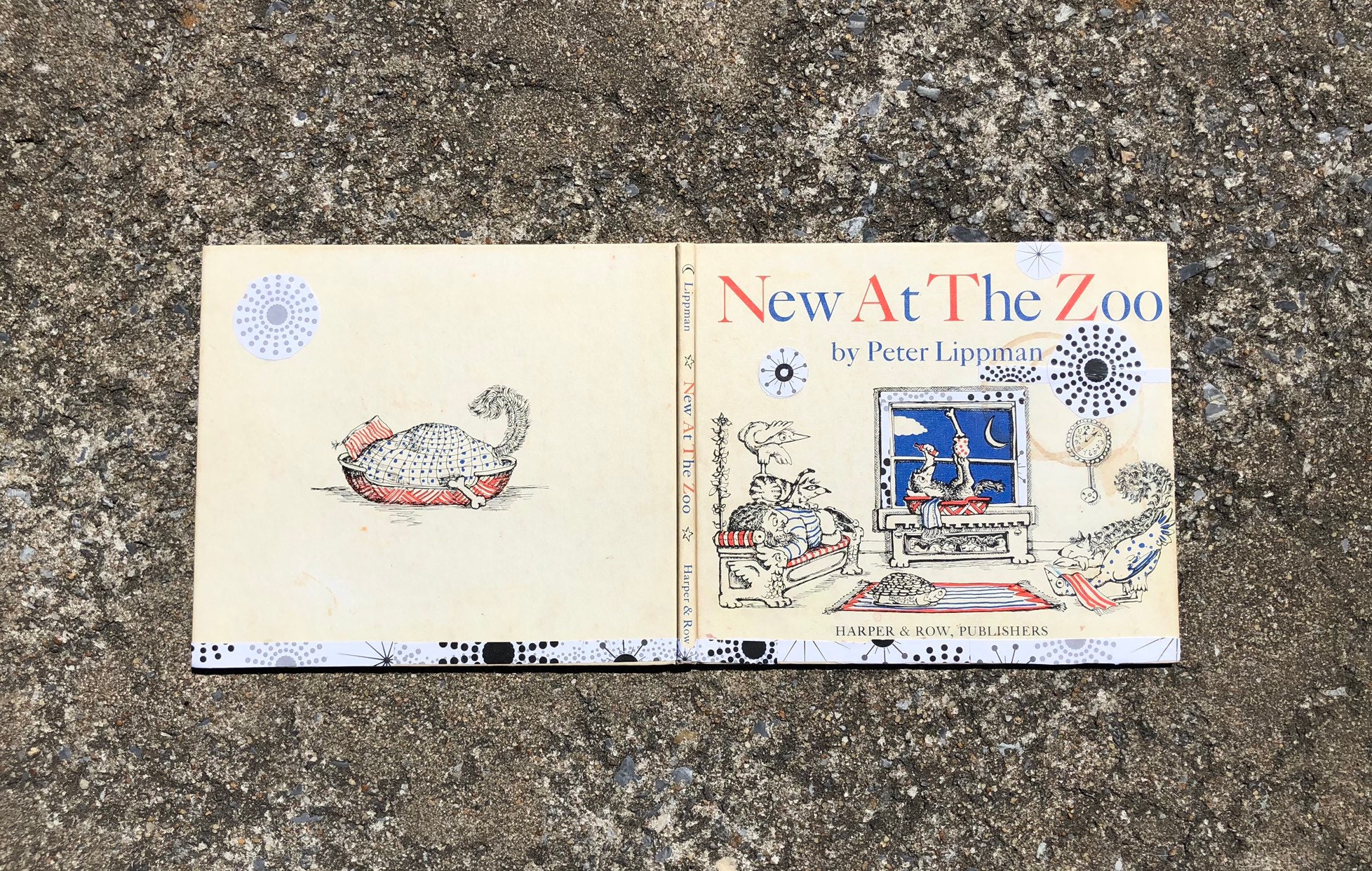 New at the Zoo, by Peter Lippman, 1969, HB - Etsy