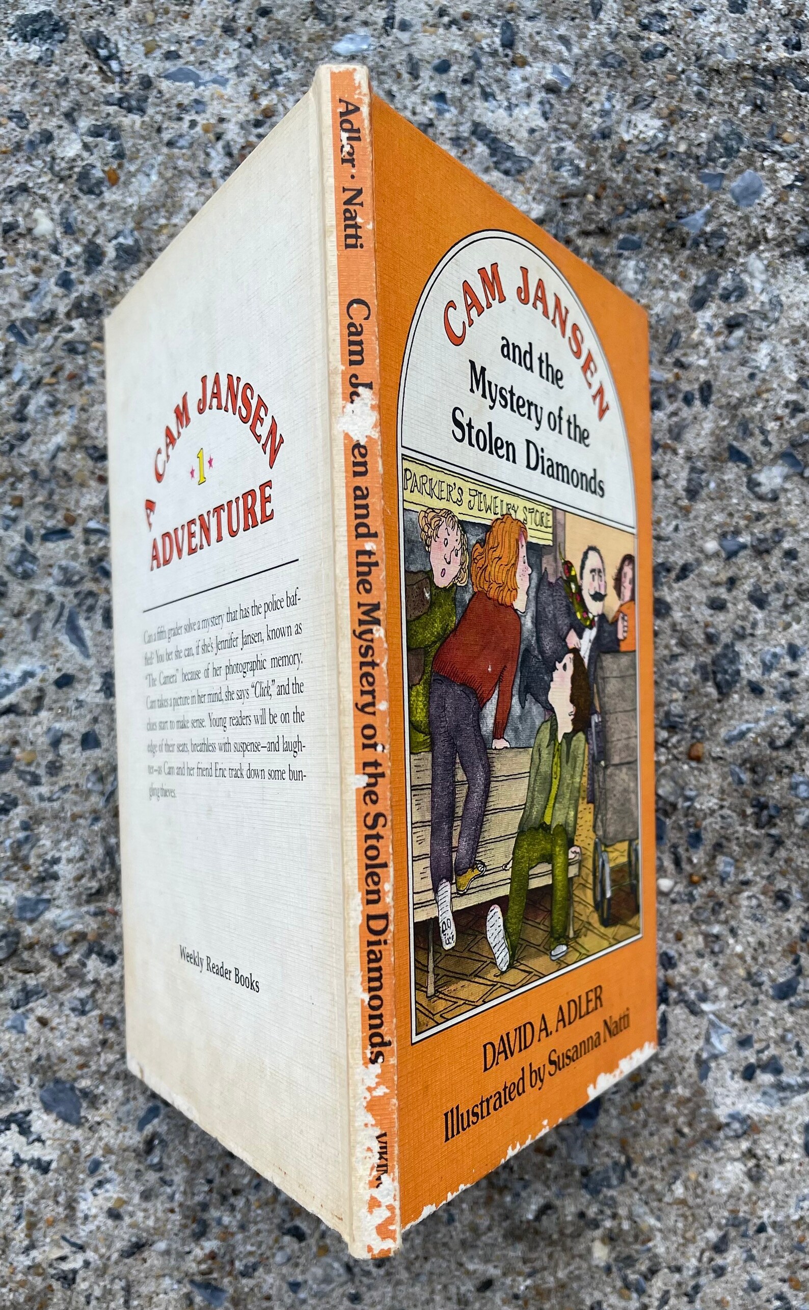 Cam Jansen and the Mystery of the Stolen Diamonds, by David A. Adler ...