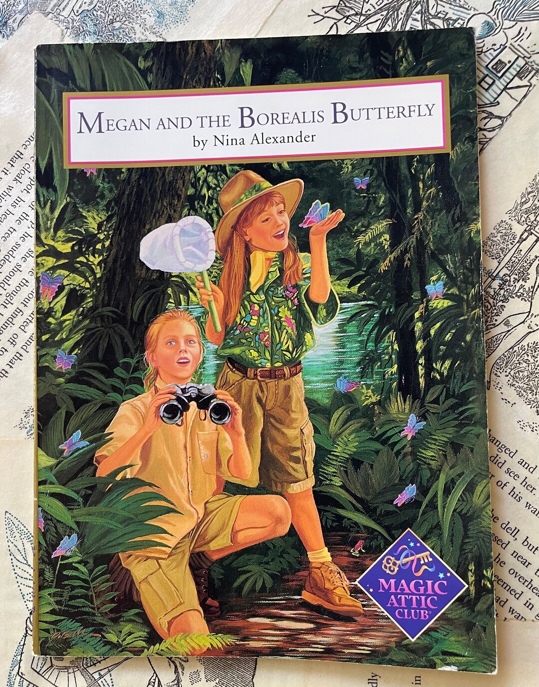 Megan and the Boreallis Butterfly, Nina Alexander, Magic Attic Club ...