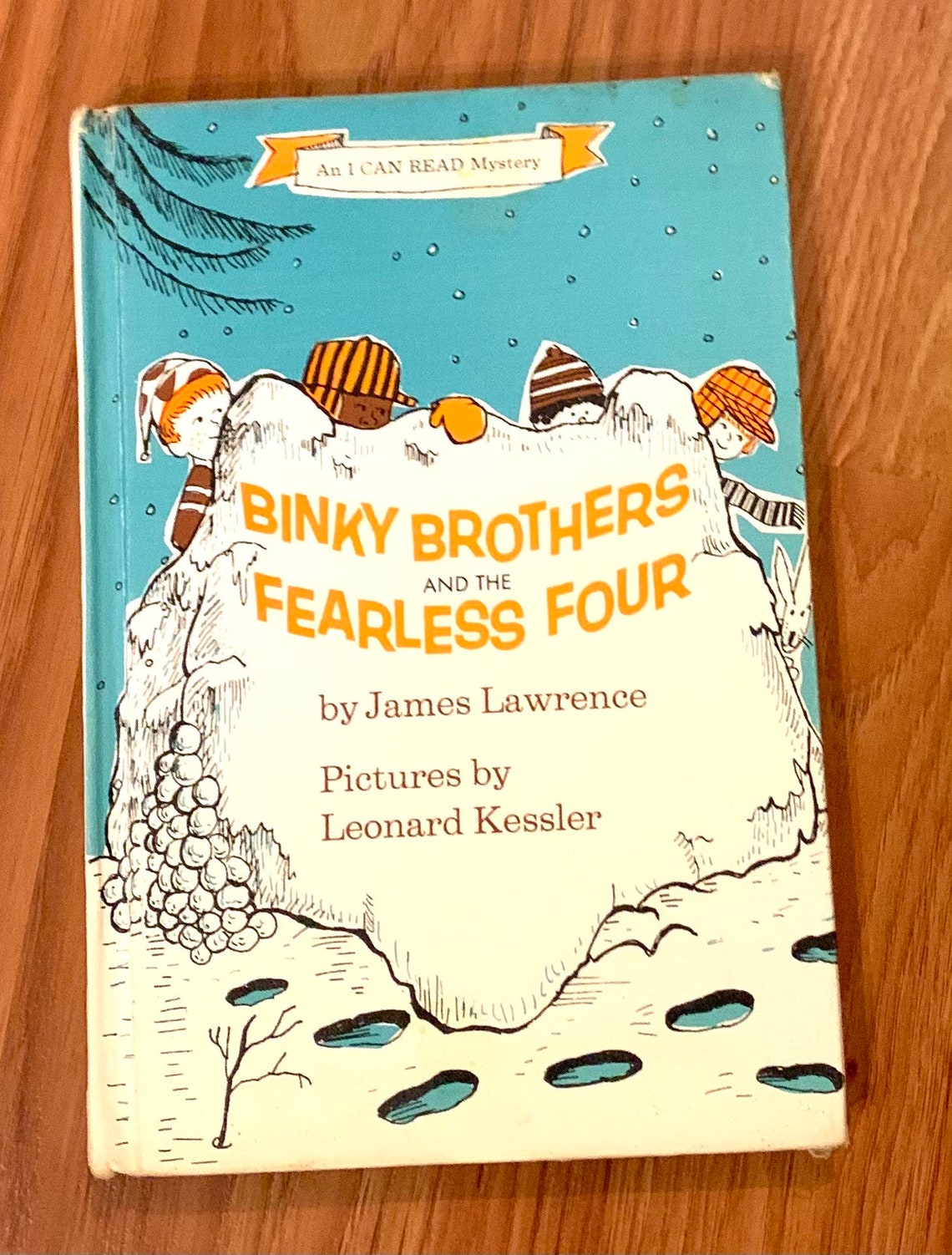 Binky Brothers and the Fearless Four, AN I CAN READ Mystery, by James ...