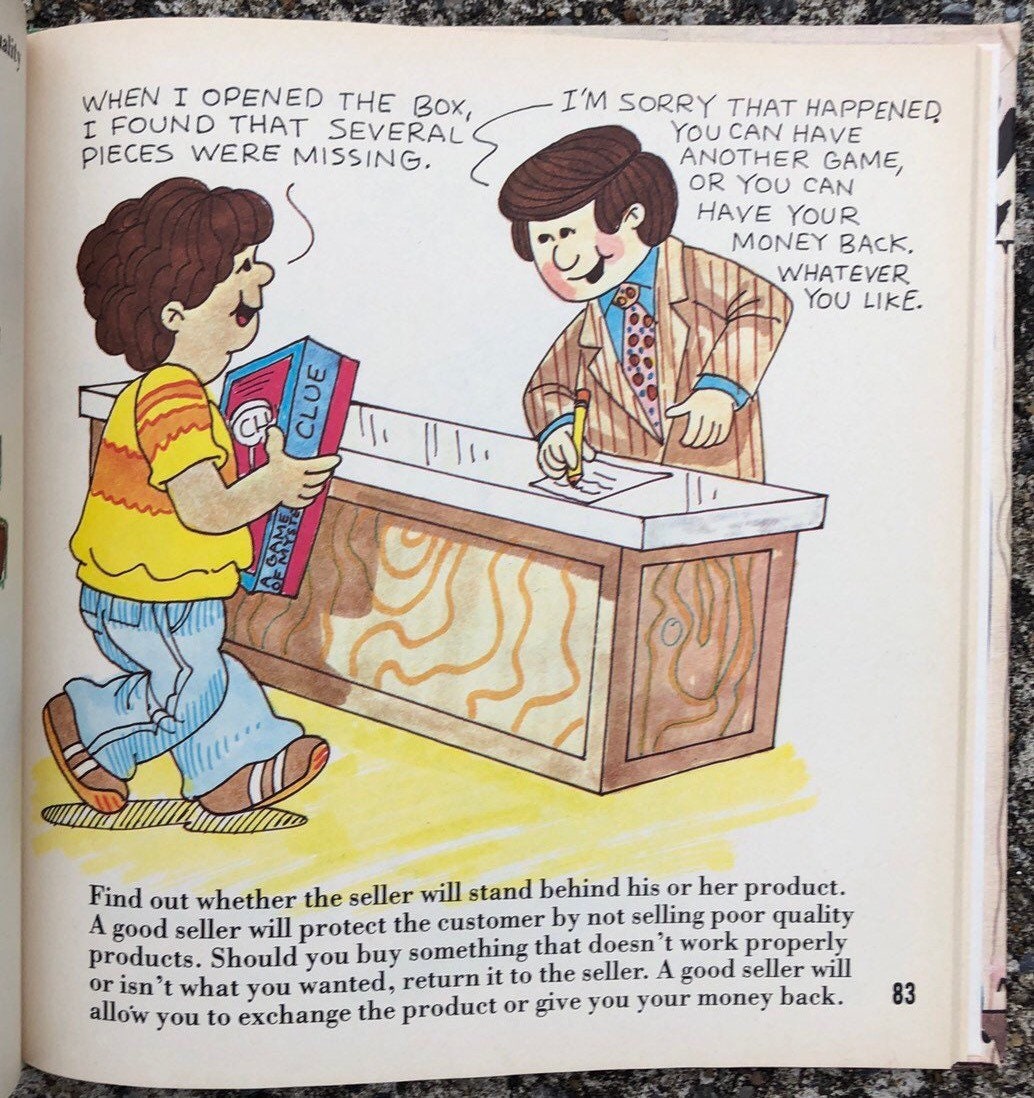 A Consumer's Guide for Kids, by Joy Wilt, 1979 - Etsy