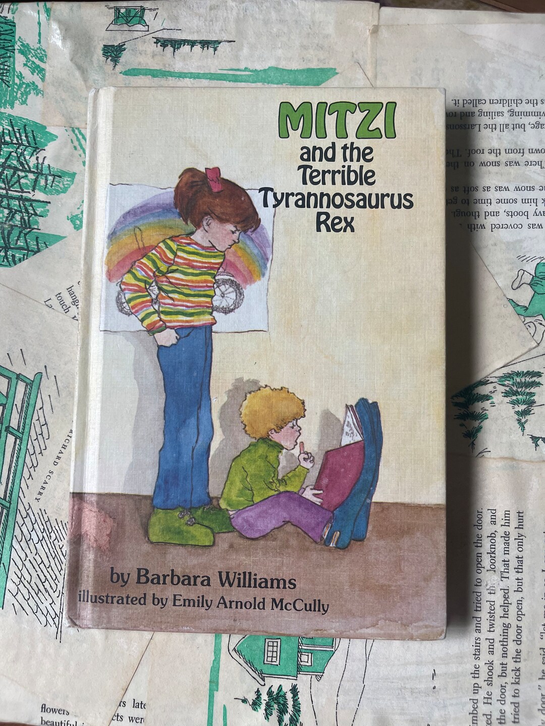Mitzi and the Terrible Tyrannosaurus Rex, by Barbara Williams 1982, HB ...