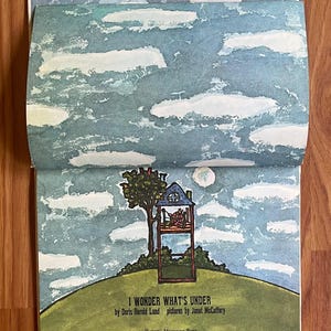 I Wonder What is Under by Doris Herold Lund, HB 1970 - Etsy