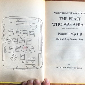 The Beast Who Was Afraid, by Patricia Reilly Giff, 1985 - Etsy
