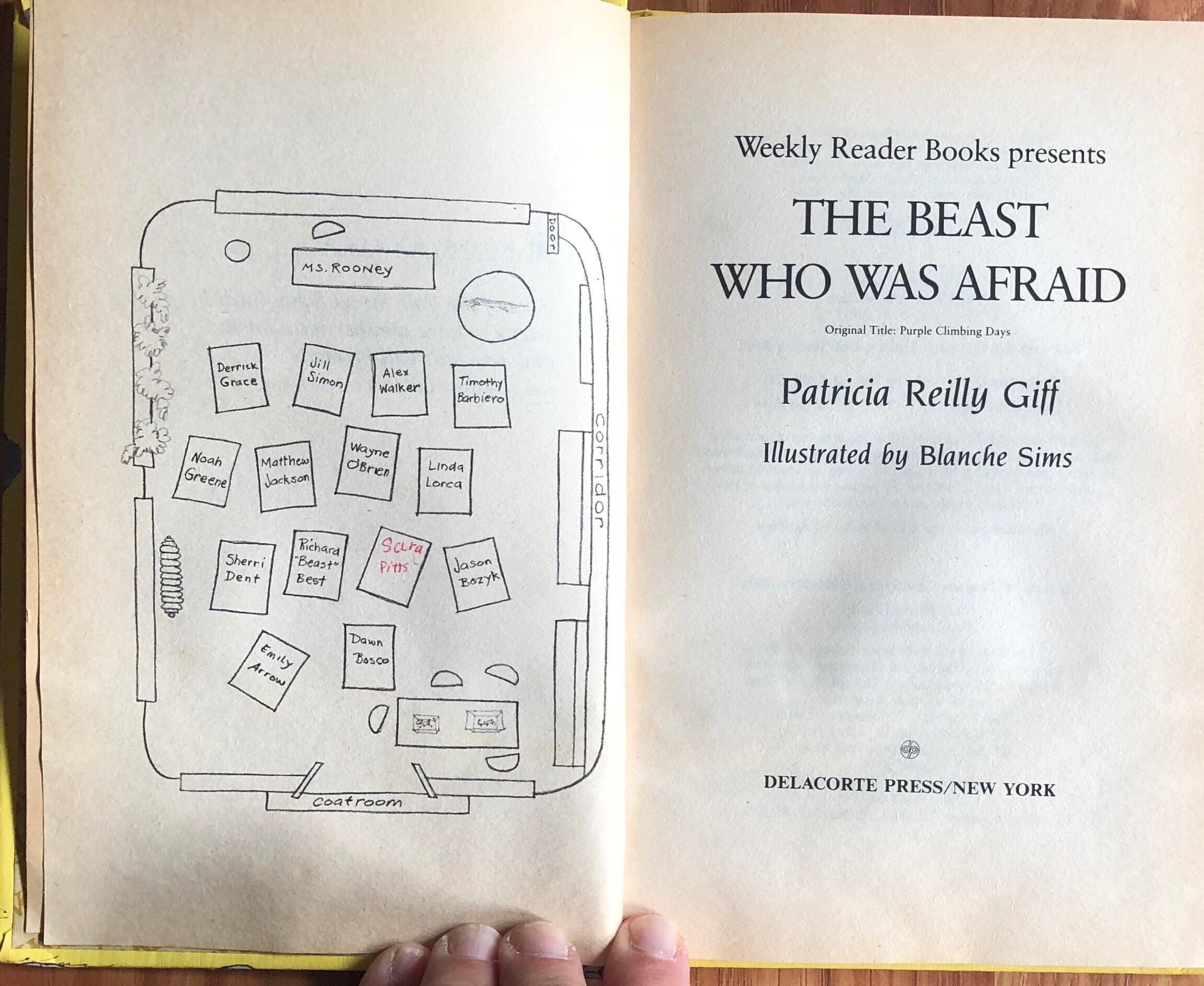 The Beast Who Was Afraid, by Patricia Reilly Giff, 1985 - Etsy