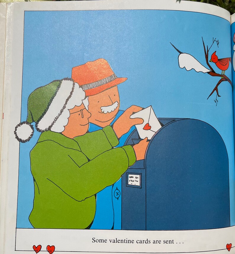 Valentine's Day, by Gail Gibbons, 1986 HB - Etsy