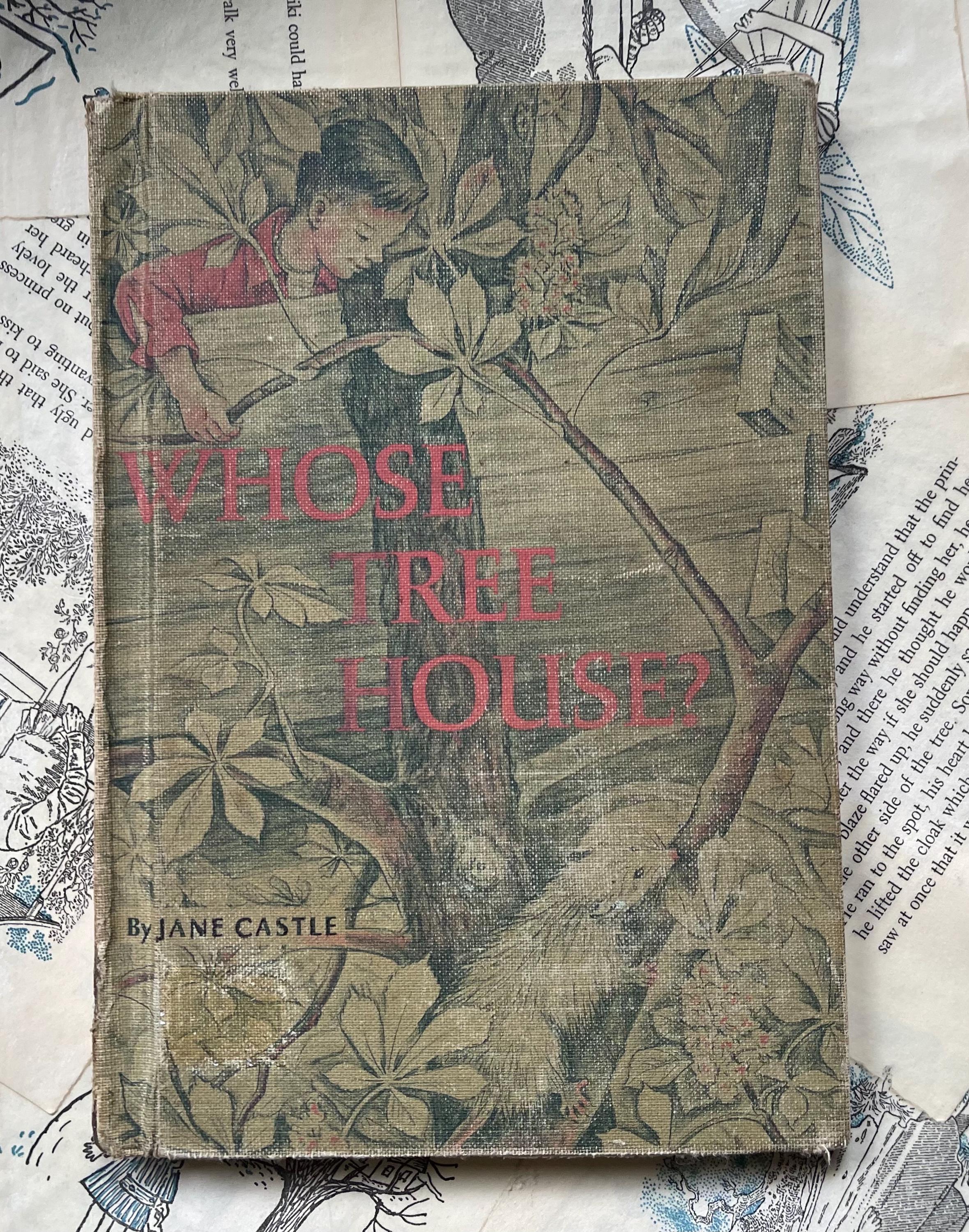 Whose Tree House? Written and Illustrated by Jane Castle, HB 1963 - Etsy