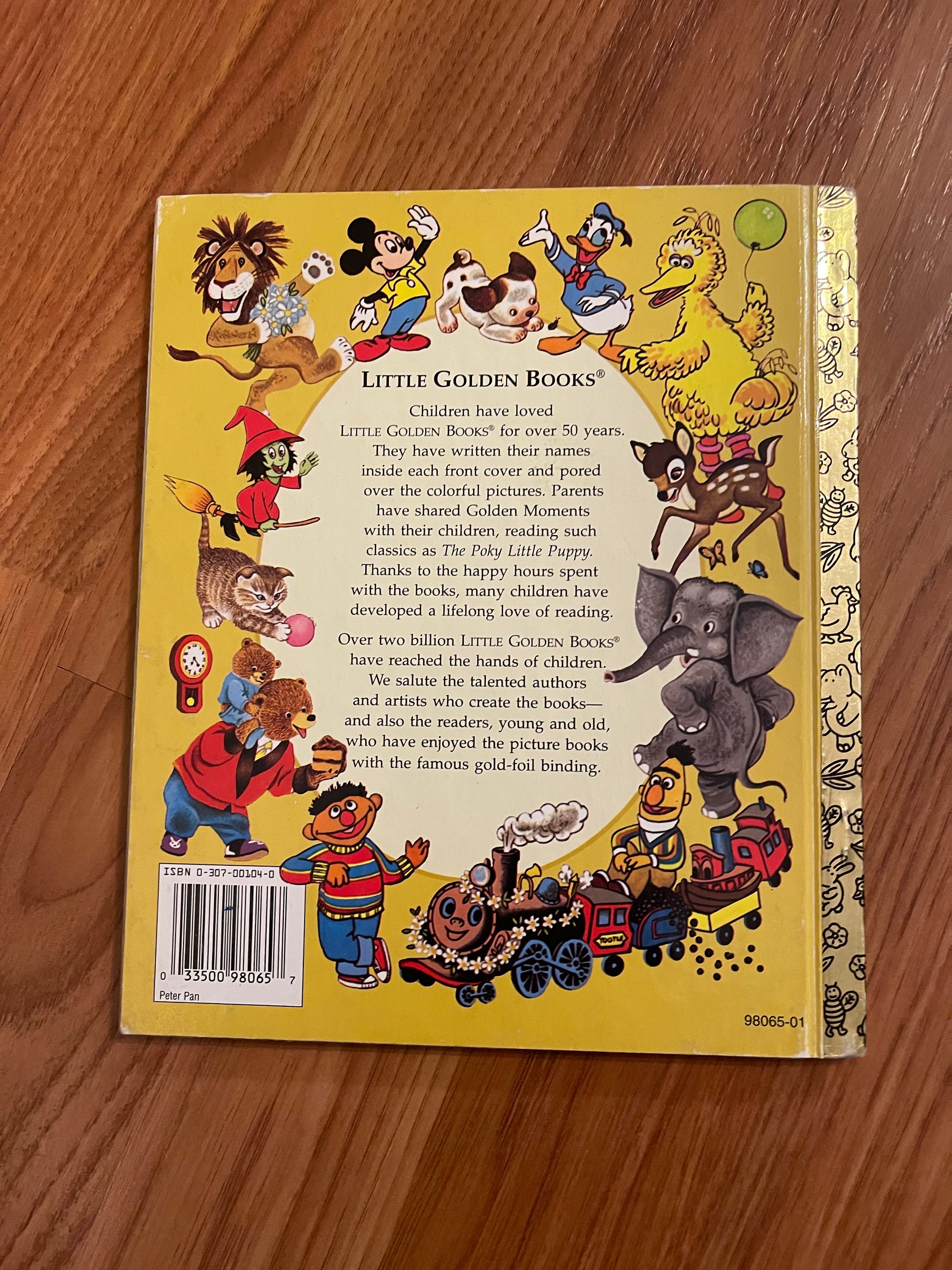 Peter Pan, Disney, Little Golden Book - Etsy