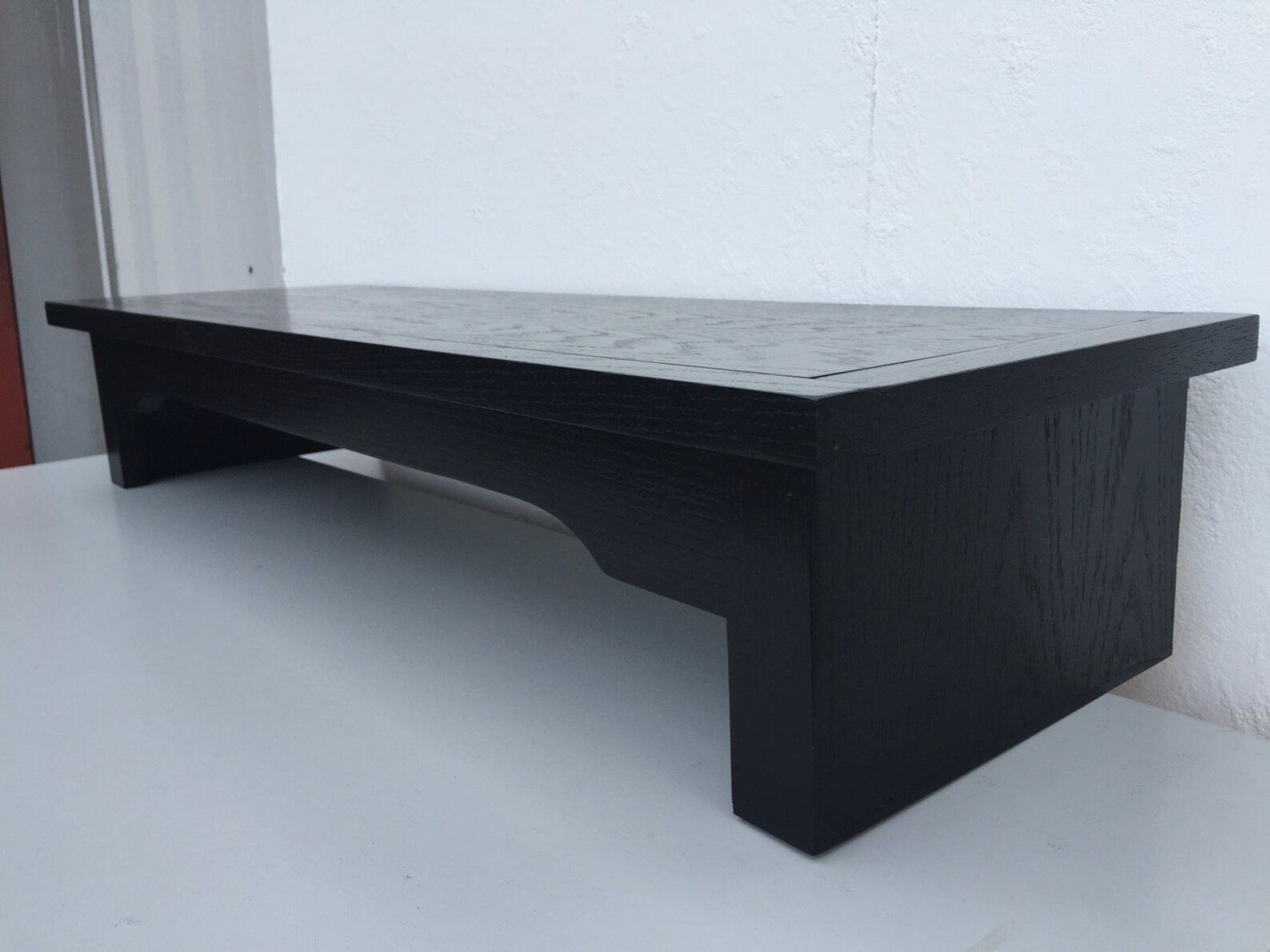 Mission Oak Style TV Riser Stand in Cherry Finish Arts and - Etsy