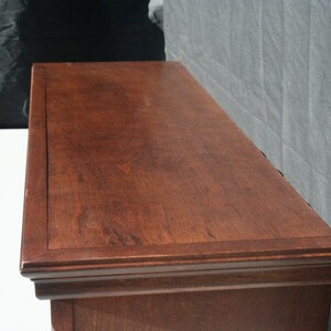 TV Riser Stand in Traditional Style Alder Wood With Mocha Finish - Etsy